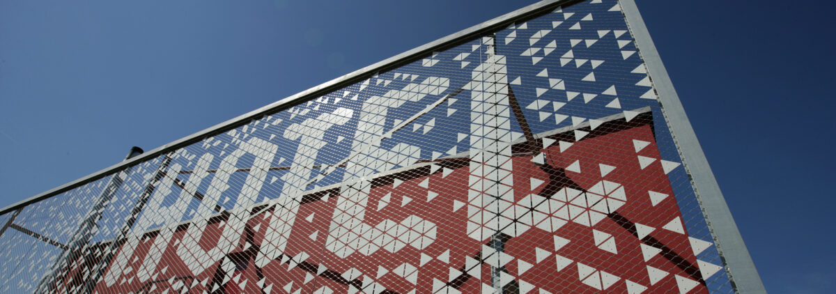 Hotel Facade header | Tensile Design & Construct