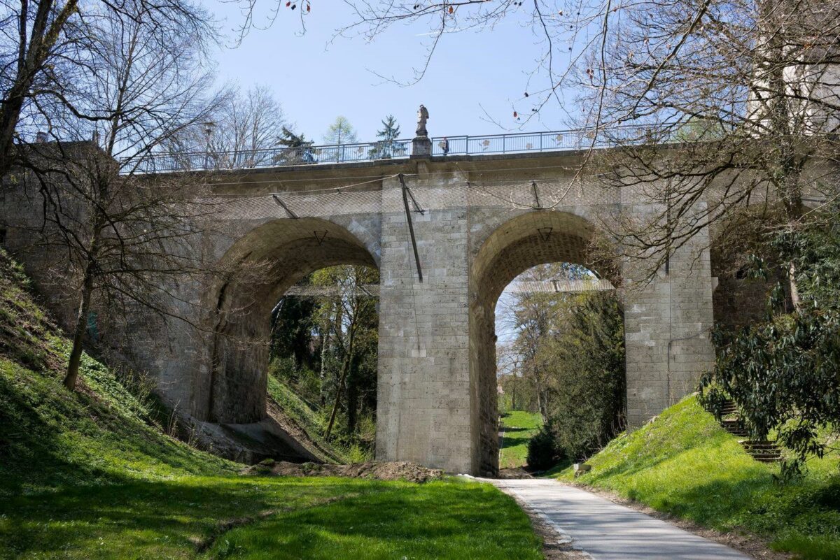 Fall Protection using Webnet Mesh – Bridge Safety | Tensile Design ...