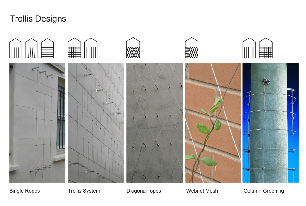 Trellis Systems for Living Walls | Tensile Design & Construct