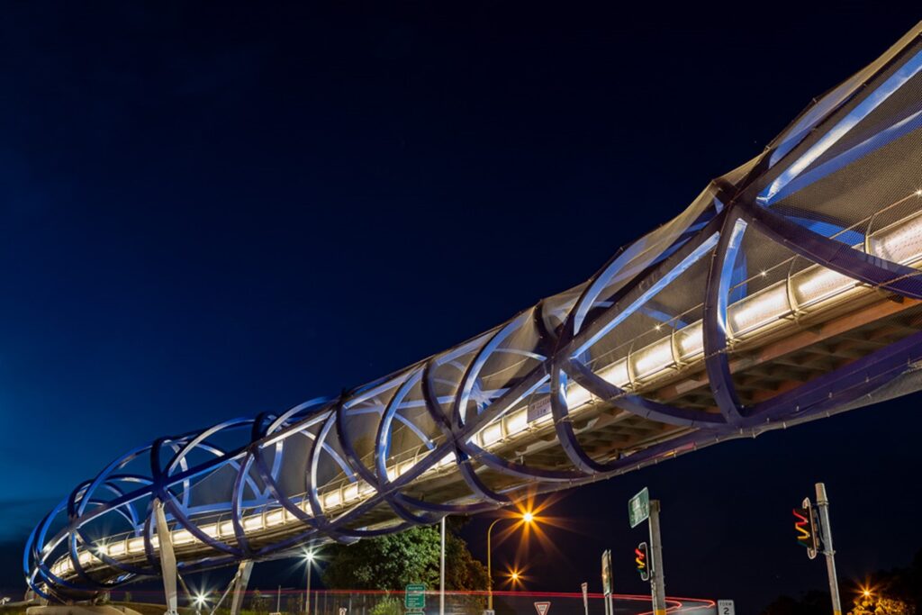 Stainless Steel Webnet Mesh for Bridge Safety and Aesthetics | Tensile ...