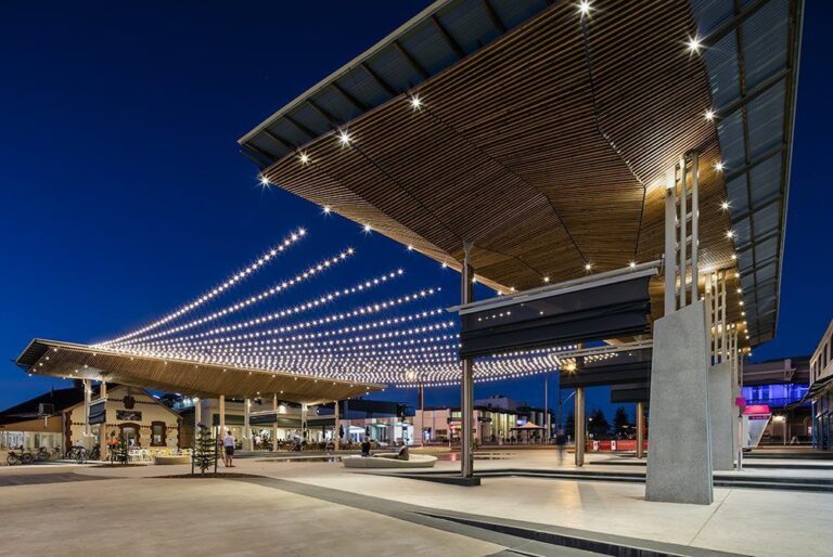 5 Catenary Lighting Ideas to Inspire You | Tensile Design & Construct